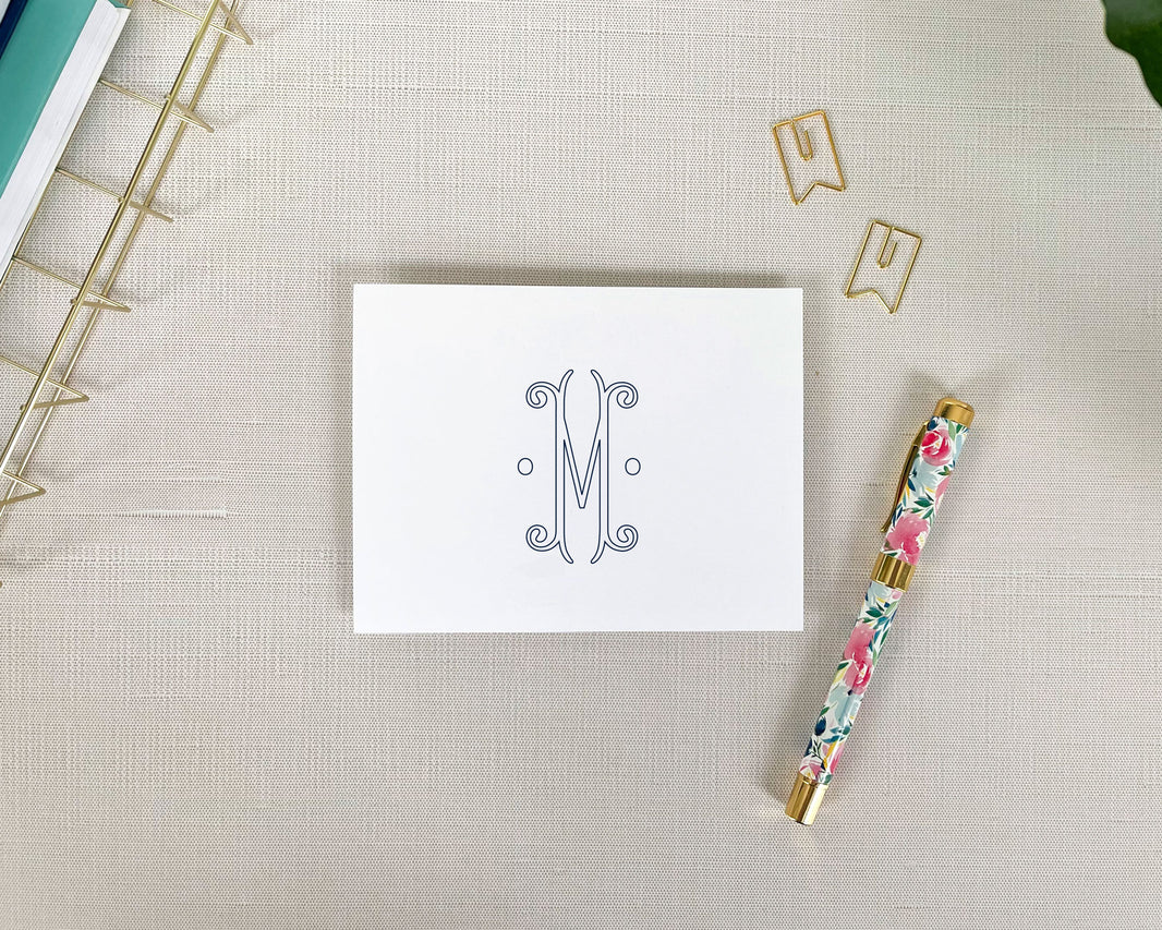 Monogram Stationery – Meredith Collie Paper & Design